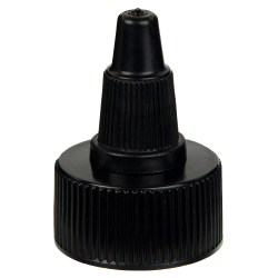 28/400 White Twist Open/Close Cap with White Tip | U.S. Plastic Corp.