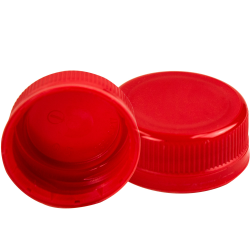 38mm DBJ White HDPE Tamper Evident Screw Cap | U.S. Plastic Corp.