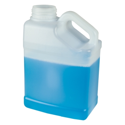 1 Gallon Natural HDPE F-Style Jug with Slant Handle & 63mm Rieke® Neck ...