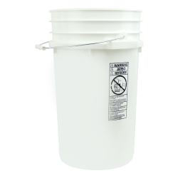 Black 7 Gallon Bucket | U.S. Plastic Corp.