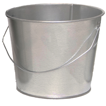 5 Qt. Galvanized Steel Pail | U.S. Plastic Corp.