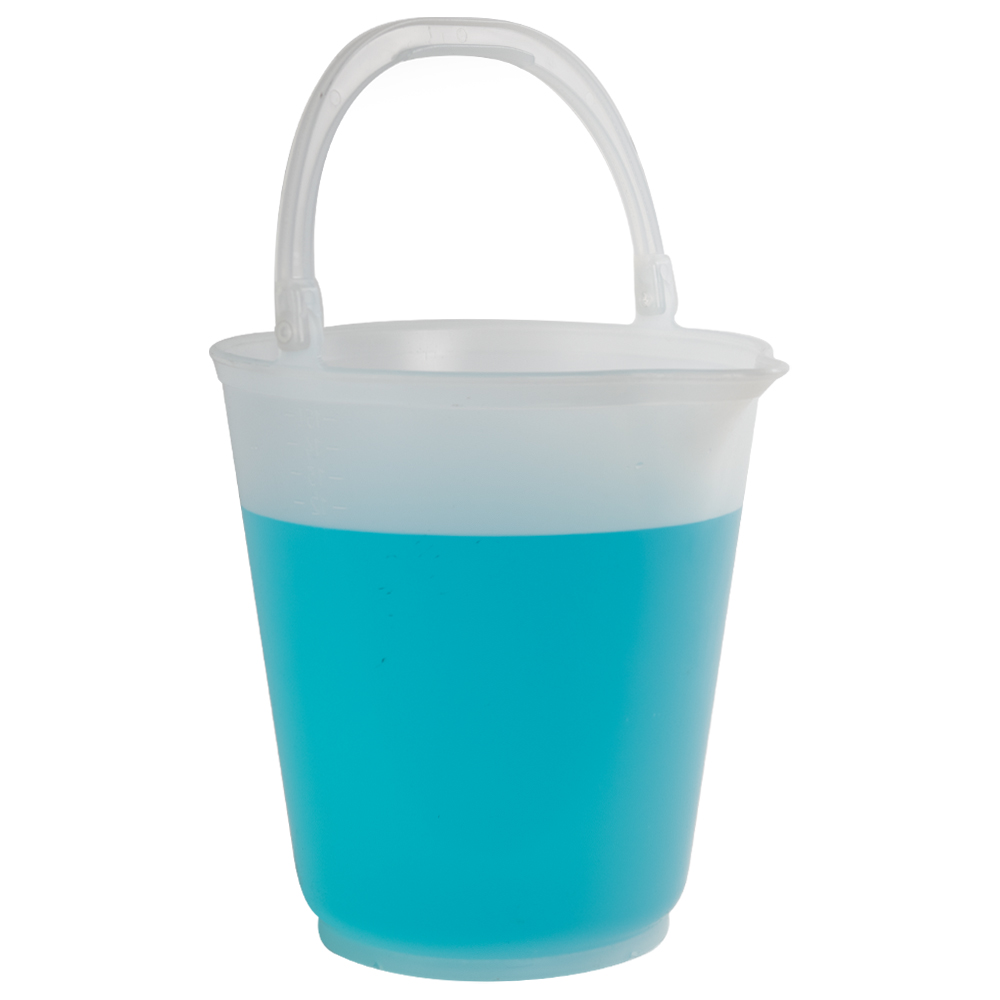 15 Liter Polypropylene Graduated Autoclavable Sprout Bucket | U.S ...