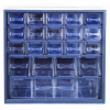 20 Drawer Parts Station™ Storage Cabinet - 12" L x 6-1/4" W x 11 1/4 ...