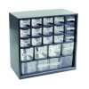 20 Drawer Parts Station™ Storage Cabinet - 12" L x 6-1/4" W x 11 1/4 ...