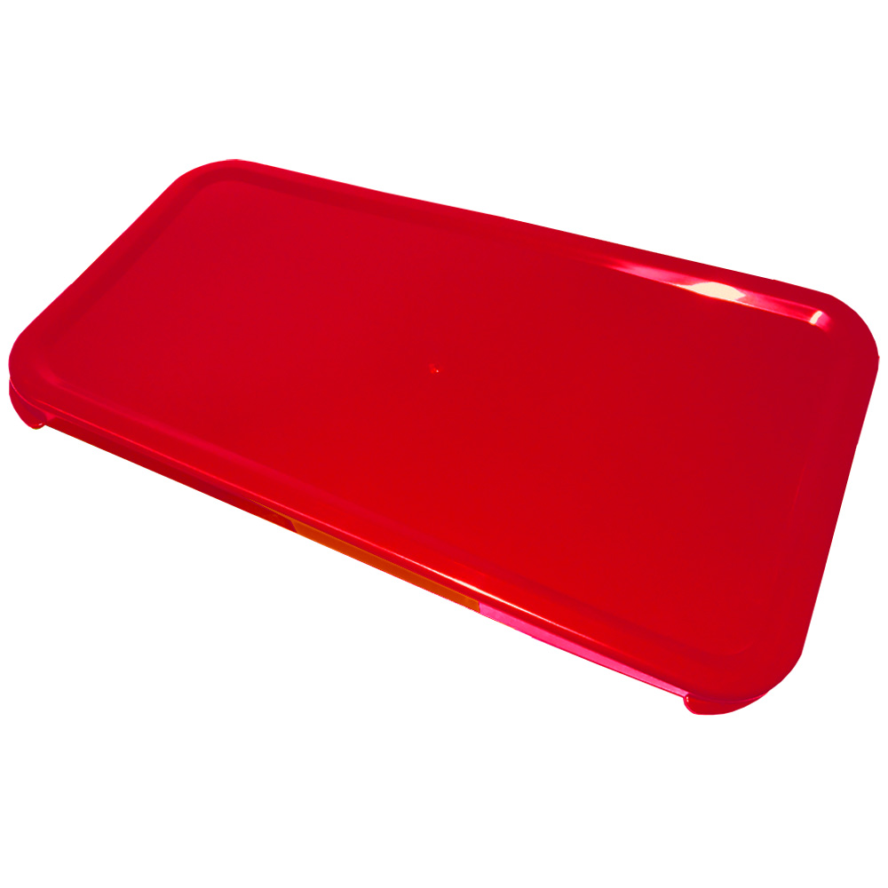 Red Utility Bucket Lid | U.S. Plastic Corp.