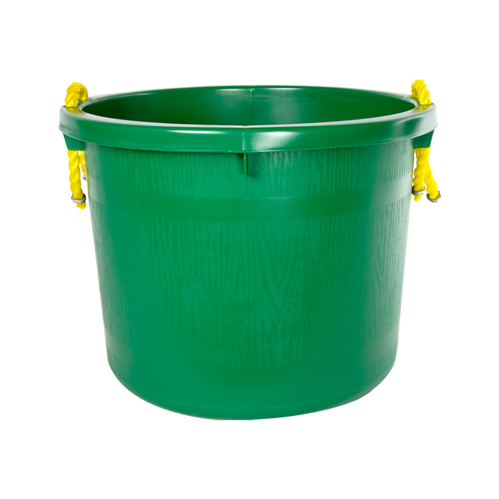 40 Quart Green Multi-Purpose Bucket | U.S. Plastic Corp.