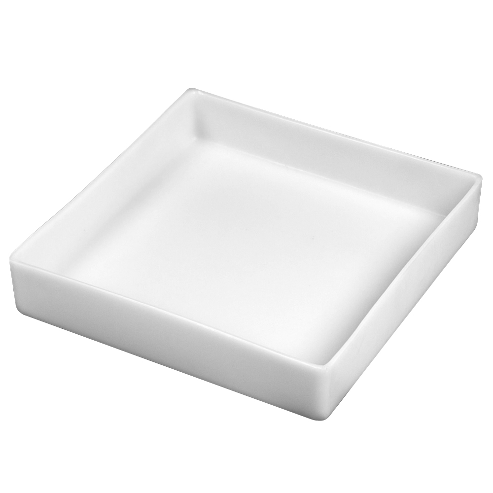 14" L x 14" W x 3" Hgt. Natural Tamco® Tray | U.S. Plastic Corp.