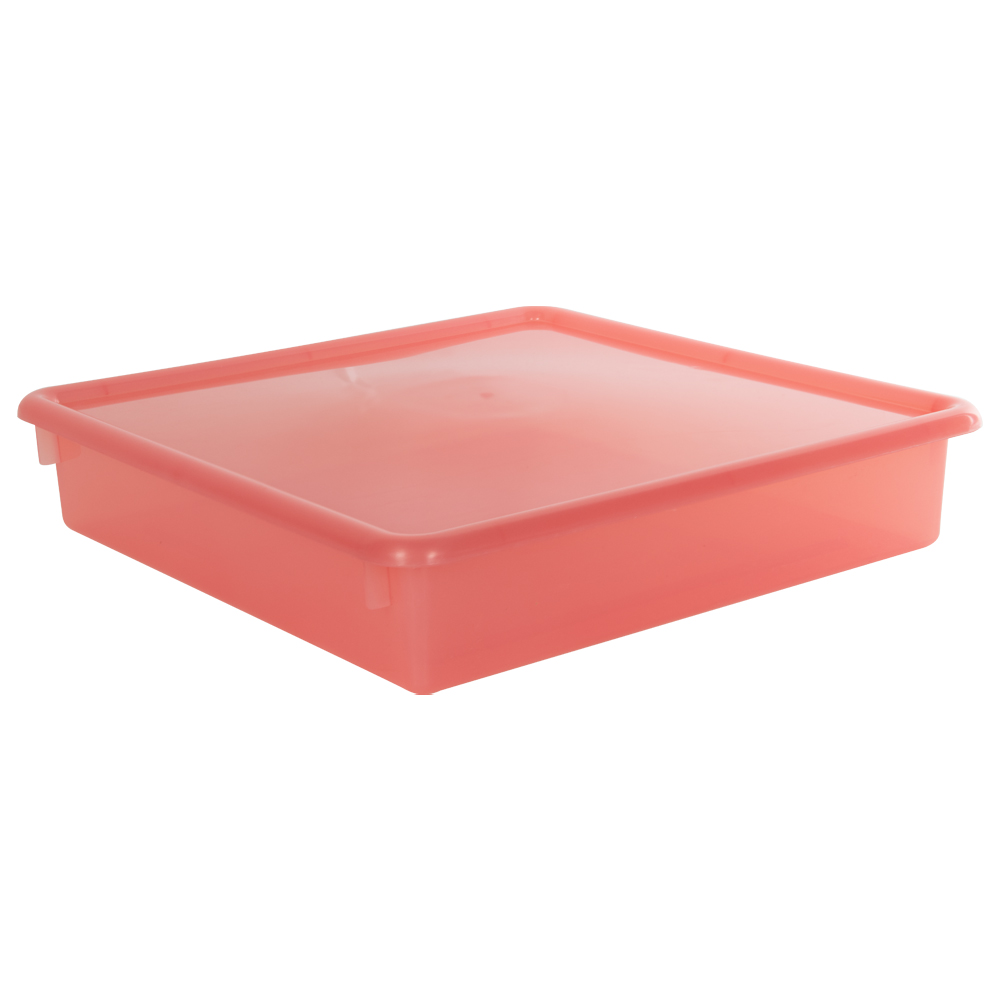 Strawberry Stowaway® Scrap Box with Lid - 15" L x 15" W x 3" Hgt. | U.S ...