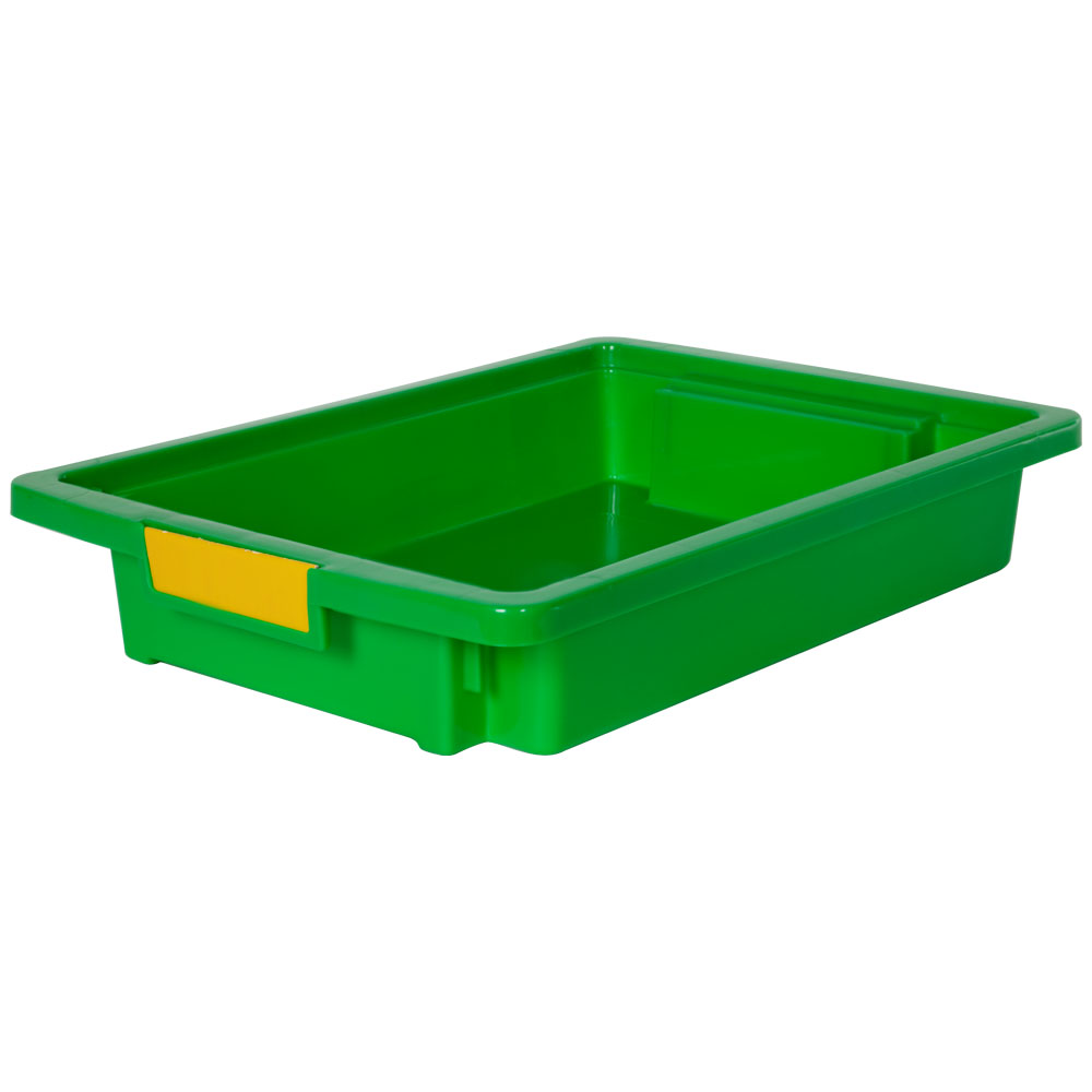 Green Stow N Tell® Hd Nest Stacking Bin 16 1 4 L X 12 W X 3 Hgt