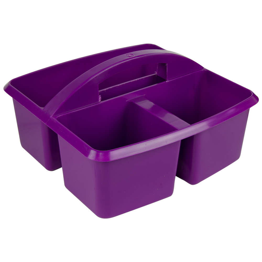 Purple Small Utility Caddy - 9-1/4" L x 9-1/4" W x 5-1/4" Hgt. | U.S ...
