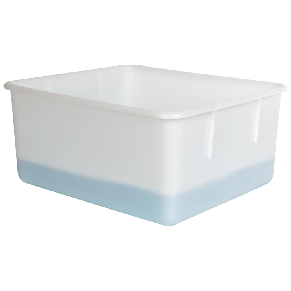 Natural Polypropylene Tote Box - 15-1/4" L x 13" W x 7-1/8" Hgt. | U.S ...