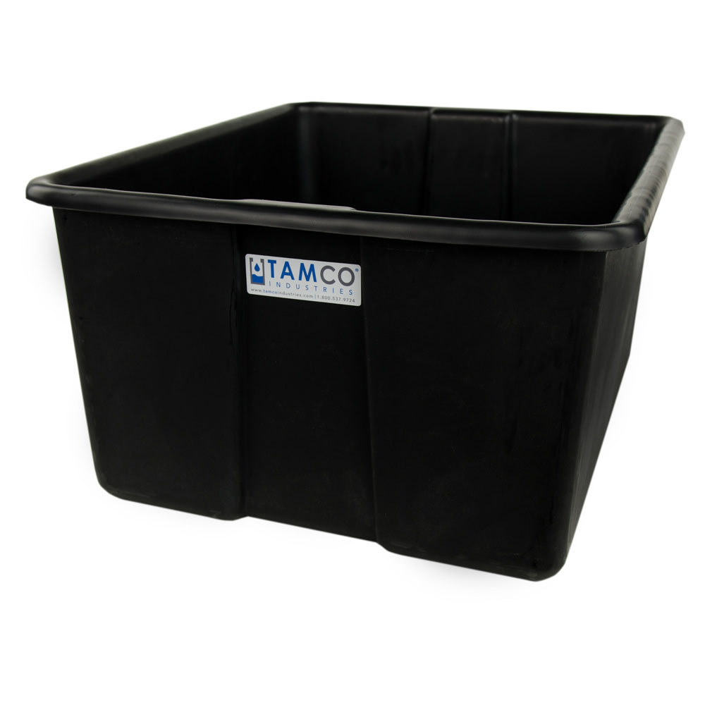 30" L x 20" W x 15" Hgt. Black Polyethylene Tamco® Jumbo Tote Pan | U.S ...
