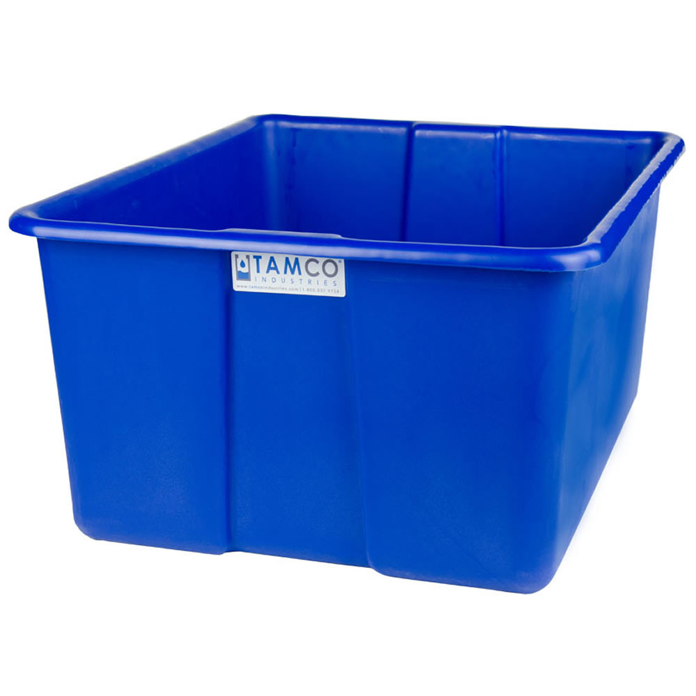 30" L x 20" W x 15" Hgt. Blue Polyethylene Tamco® Jumbo Tote Pan | U.S ...