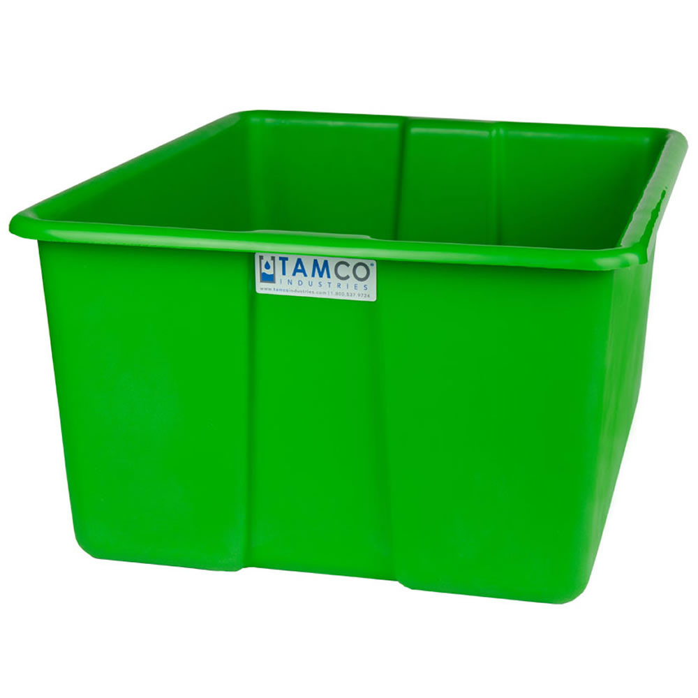 30" L x 20" W x 15" Hgt. Green Polyethylene Tamco® Jumbo Tote Pan | U.S ...