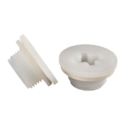 3/4" NPT Drum Plug for Knockout in 2" Cap | U.S. Plastic Corp.