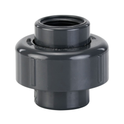 2" Schedule 80 Gray PVC Threaded Union | U.S. Plastic Corp.