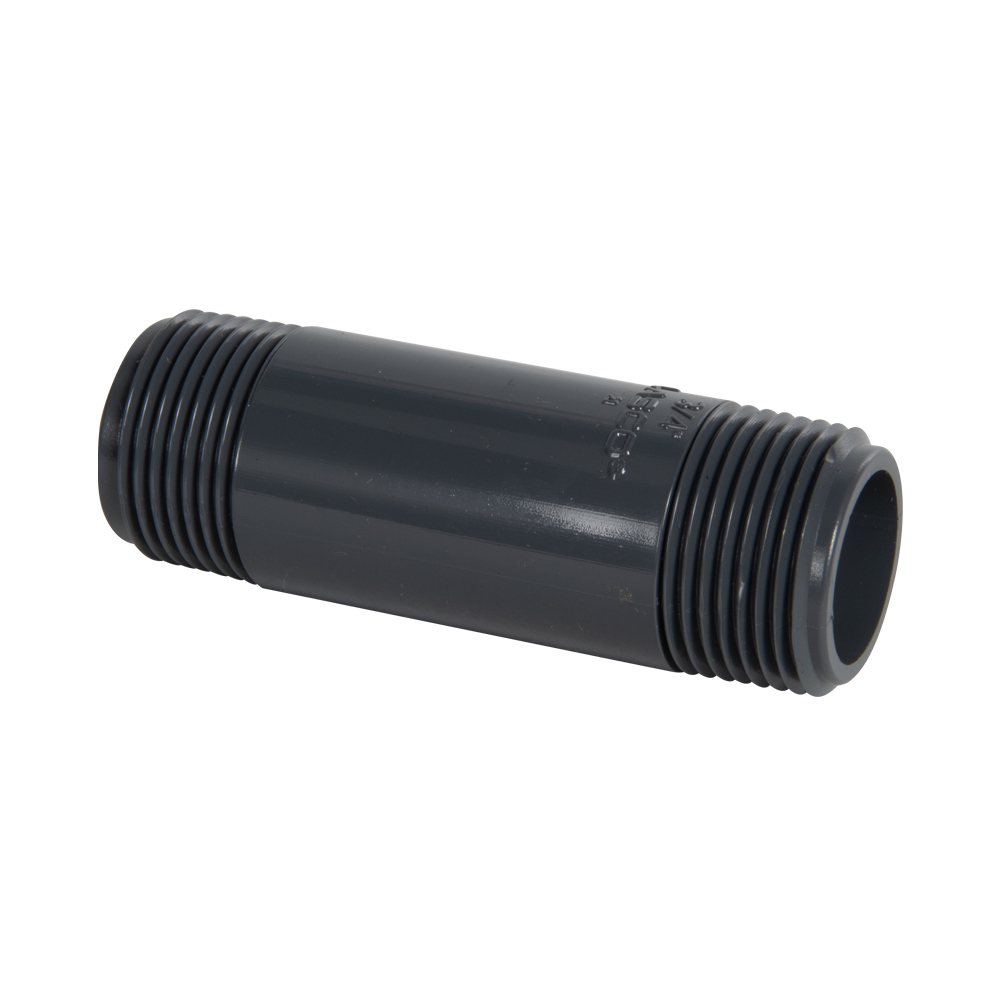 3/4" MNPT x 3" L Schedule 80 PVC Pipe Nipple | U.S. Plastic Corp.
