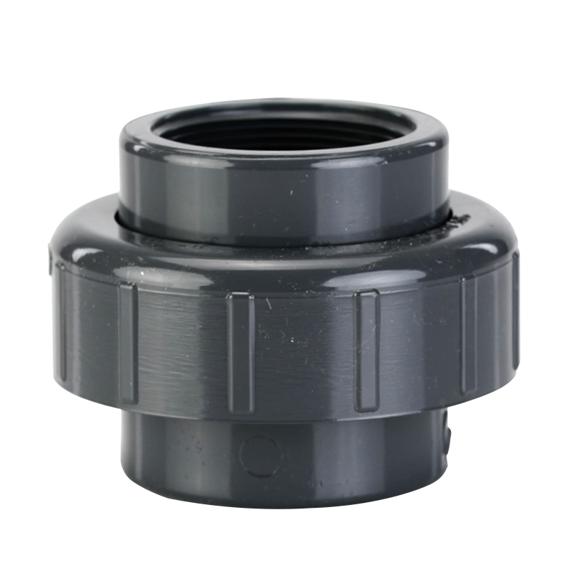 2" Schedule 80 Gray PVC Threaded Union | U.S. Plastic Corp.