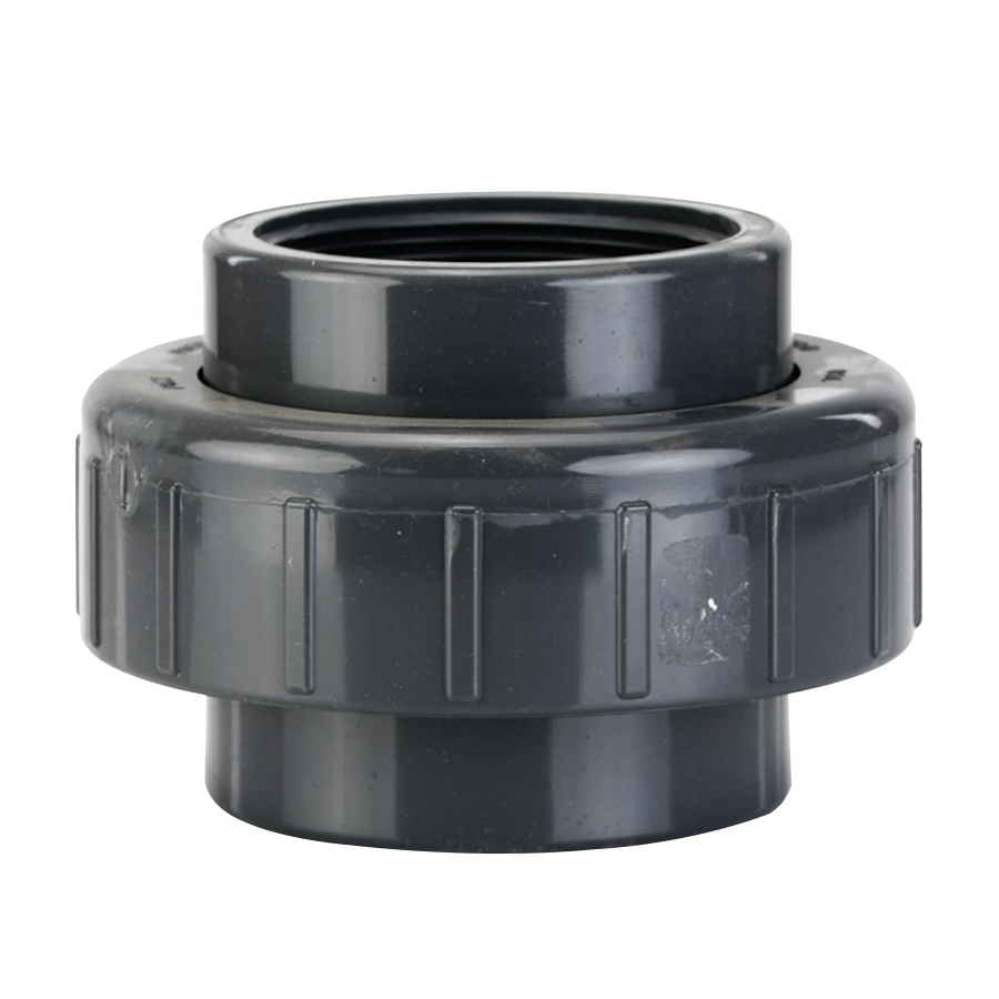 3" Schedule 80 Gray PVC Threaded Union | U.S. Plastic Corp.