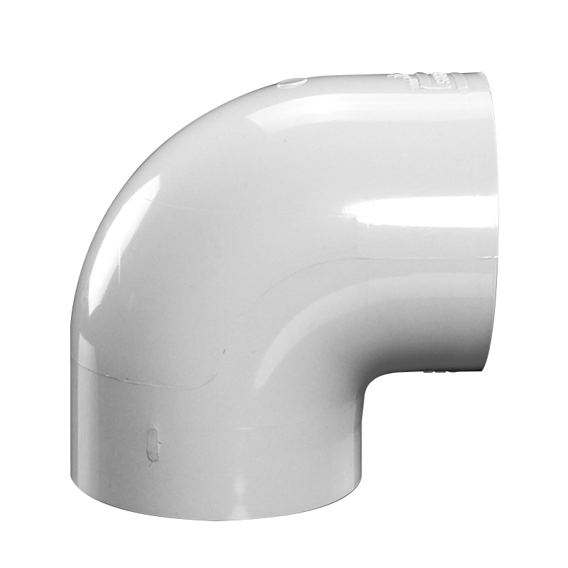 4" Schedule 40 White PVC Socket 90° Elbow | U.S. Plastic Corp.