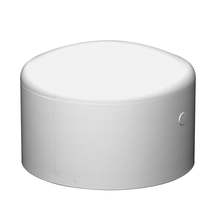 6" Schedule 40 White PVC Socket Cap | U.S. Plastic Corp.