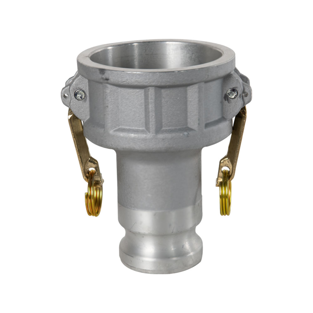 2" Reducing Coupler x 3" Male Adapter Aluminum Coupling | U.S. Plastic ...