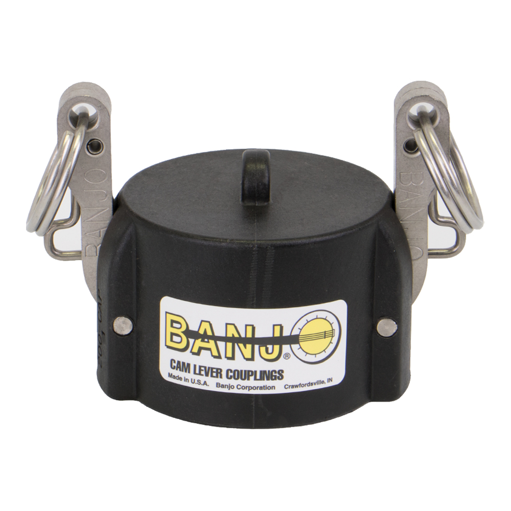 2" Dust Cap x Male Adapter Quick Disconnect - Locking | U.S. Plastic Corp.