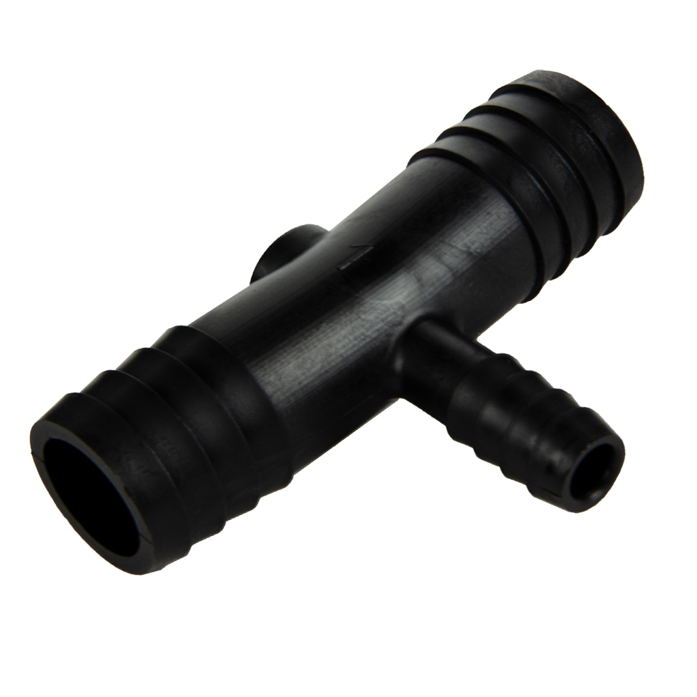 3 8 X 5 8 X 5 8 Hose ID Black HDPE Tee U S Plastic Corp 3-8-x-5-8-x-5-8-hose-id-black-hdpe-tee-u-s-plastic-corp