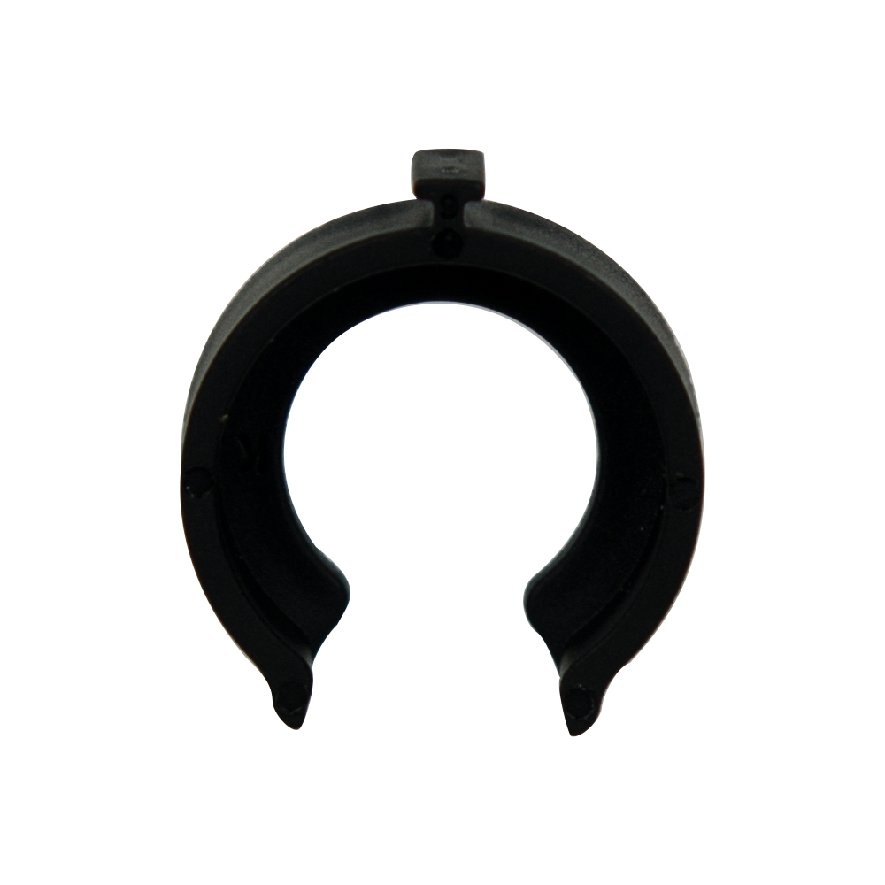 3/8" Black Acetal Safety Clip | U.S. Plastic Corp.