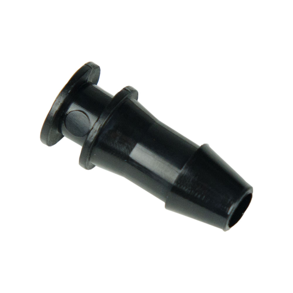 1/4" Tube ID Black Nylon Insert Plug | U.S. Plastic Corp.