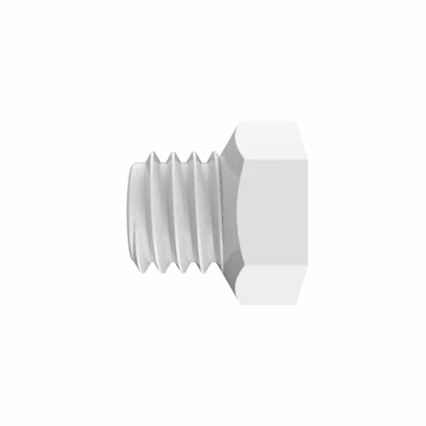10-32 UNF Natural Polypropylene Threaded Plug | U.S. Plastic Corp.