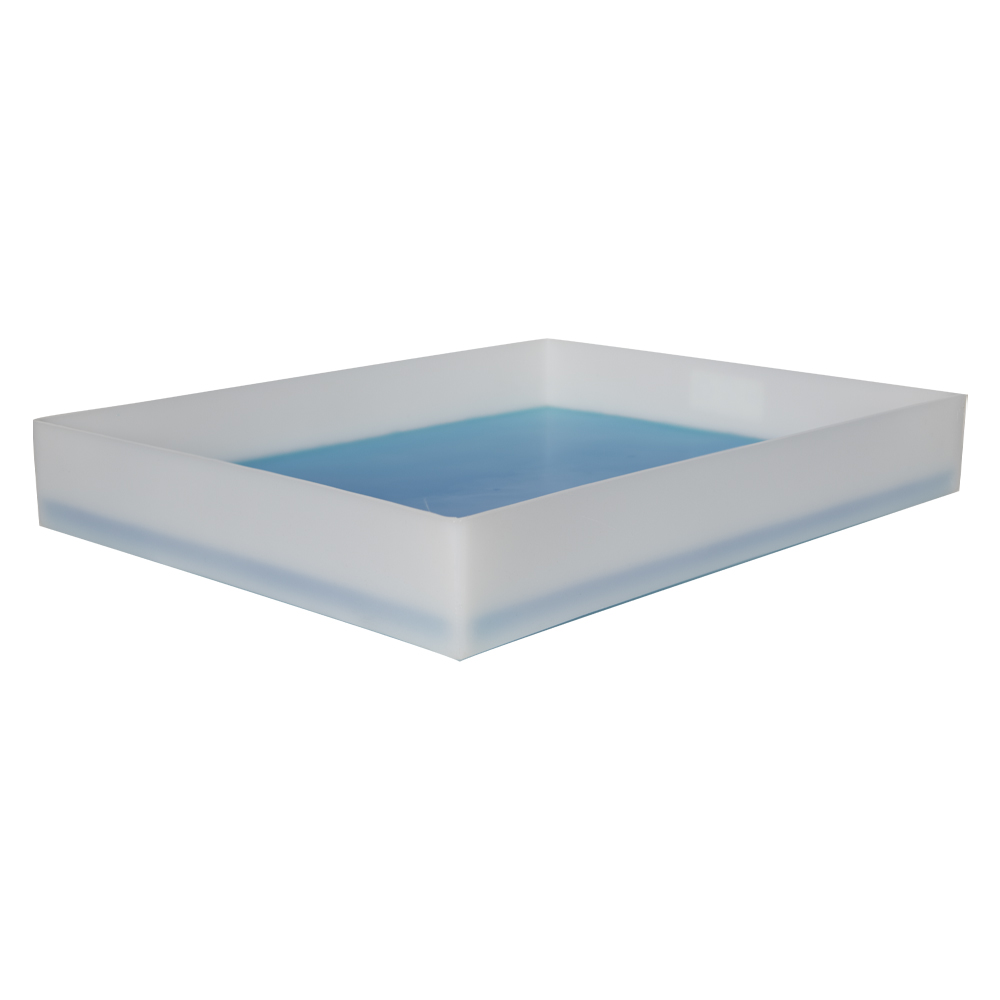 3 Gallon Shallow Tray with Straight Edge - 20-3/4" L x 16-1/2" W x 3 ...