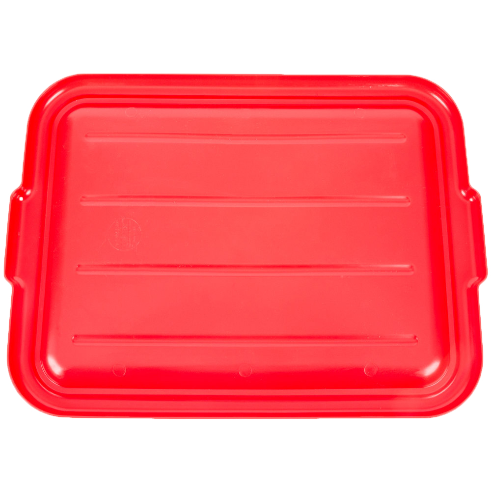 Red Polypropylene Standard Food Storage Box Lid for Traex® Color-Mate ...