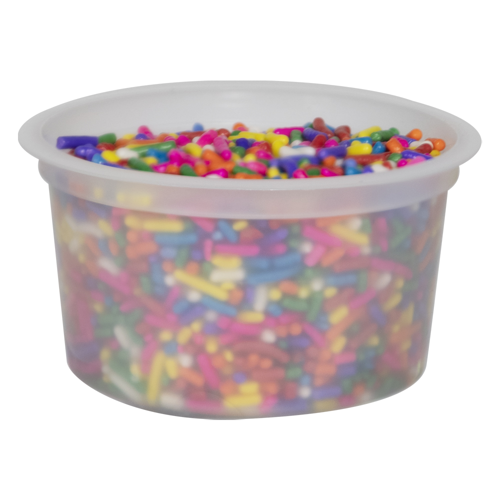 8 oz. Natural Polypropylene Portion Control Cup (Lid Sold Separately ...