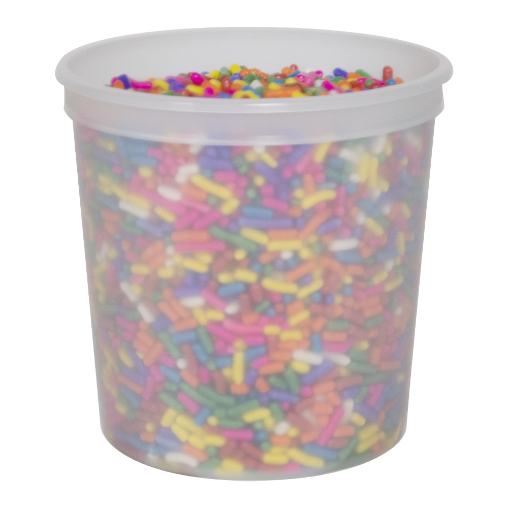 8 oz. Natural Polypropylene Freezer Grade Portion Control Cup | U.S ...