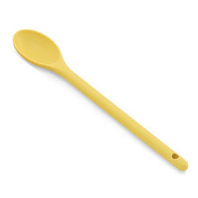 Yellow Nylon Prep Spoon - 12" Long | U.S. Plastic Corp.