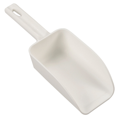 16 oz. Mini Vikan® White Scoop - 10-1/2" L x 3-1/4" W x 2" Hgt. | U.S ...