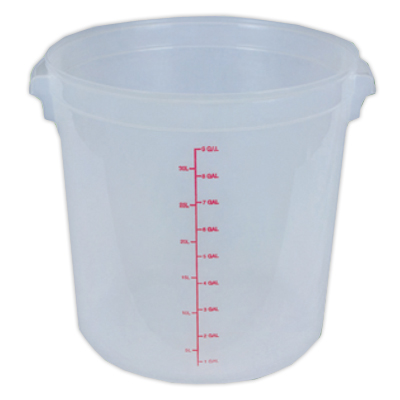 40 Quart Round Food Storage Container (Lid Sold Separately) | U.S ...