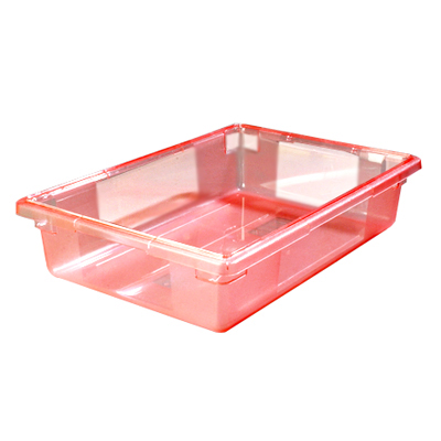 8.5 Gallon Red StorPlus™ Color-Coded Food Storage Box - 26" L x 18" W x ...
