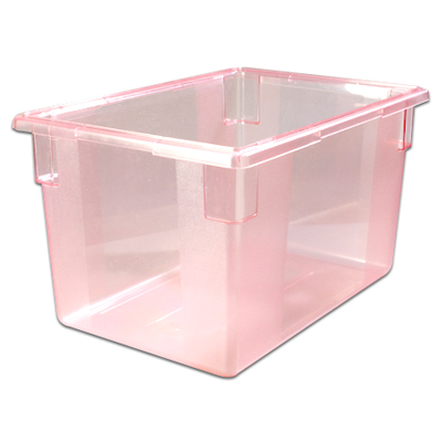 21.5 Gallon Red StorPlus™ Color-Coded Food Storage Box - 26" L x 18" W ...