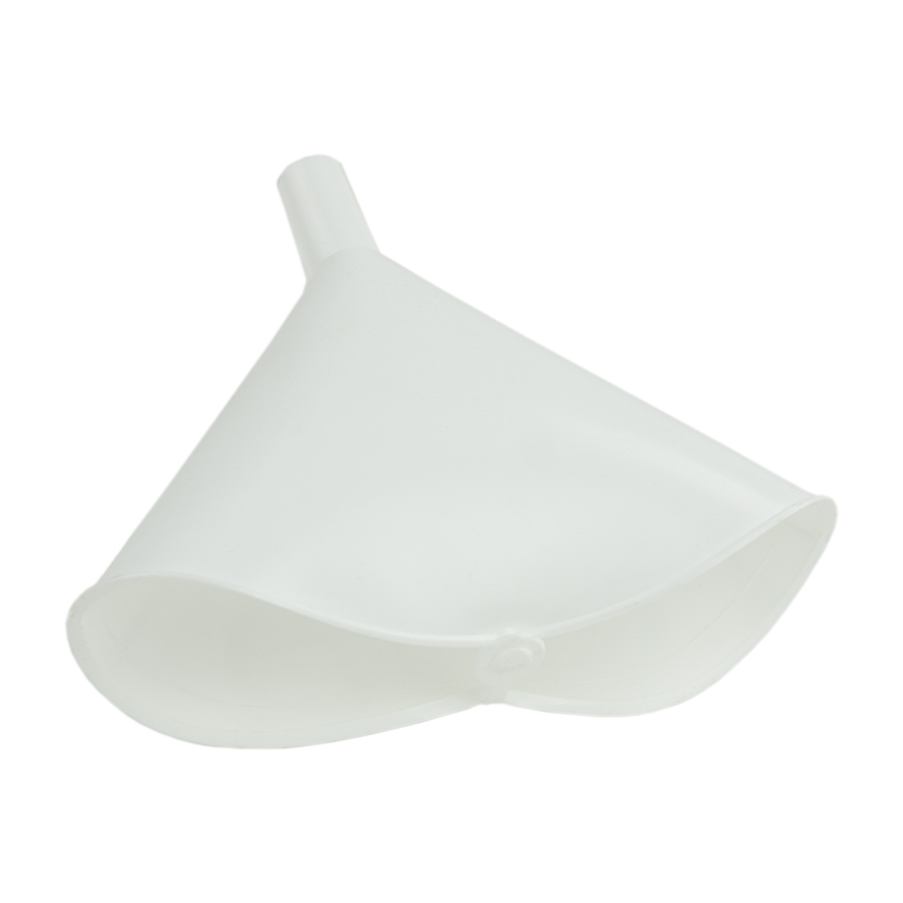 12 oz. White Flexible Funnel without Screen | U.S. Plastic Corp.