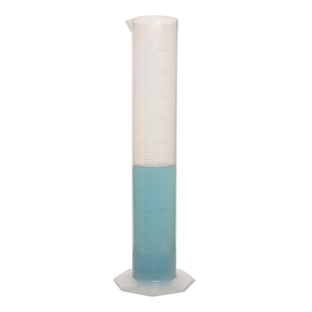 2000mL Polypropylene Graduated Cylinder | U.S. Plastic Corp.