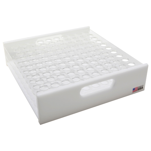 Acrylic Refrigerator/Freezer Rack - 100 place | U.S. Plastic Corp.