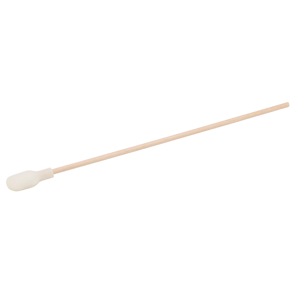 Enviro-Swabs™ with 6" Wood Handle & 0.3415" Wide Swab | U.S. Plastic Corp.