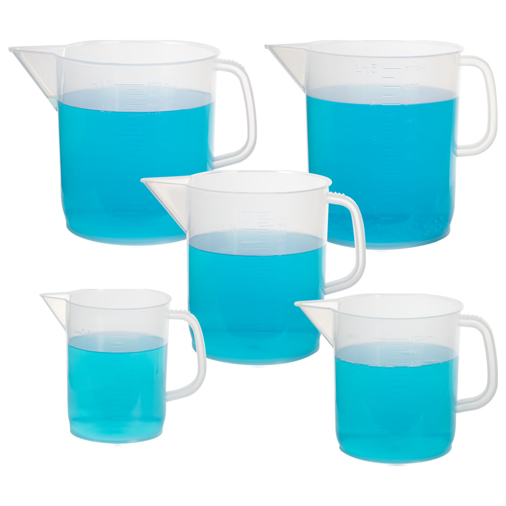 Short Form Polypropylene Pitcher Set | U.S. Plastic Corp.