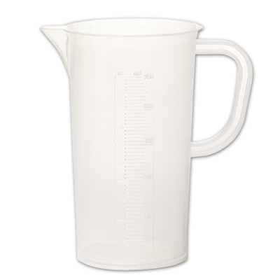 Tall Form Polypropylene Pitchers with Handle | U.S. Plastic Corp.
