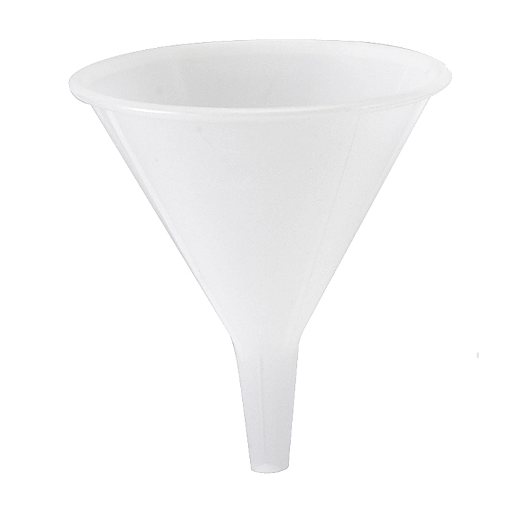 8 oz. Polypropylene Funnel - 4.28" Dia. Top x 4.70" Hgt. | U.S. Plastic ...