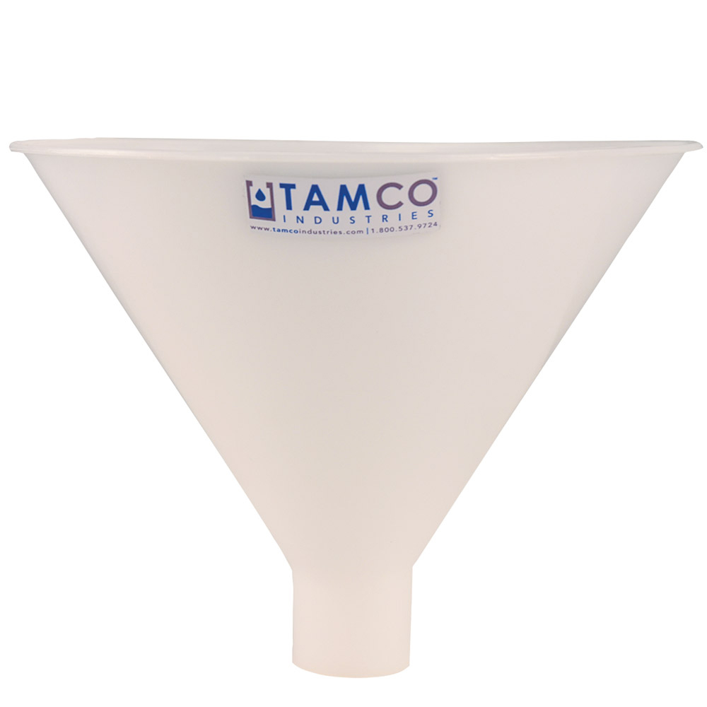 10" Top Diameter Natural Tamco® Utility Funnel with 1-3/4" OD Spout | U ...