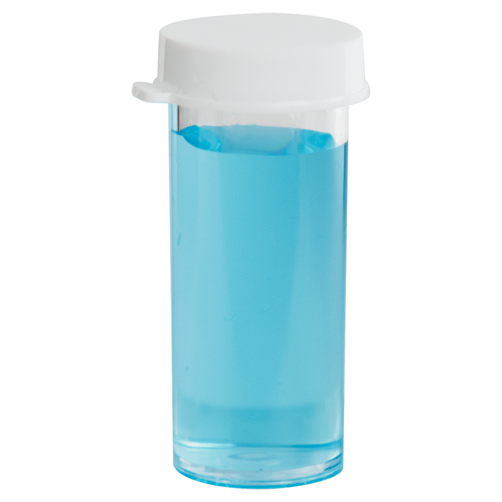 3 Dram Premium Polystyrene Clear Vial with Snap Cap | U.S. Plastic Corp.