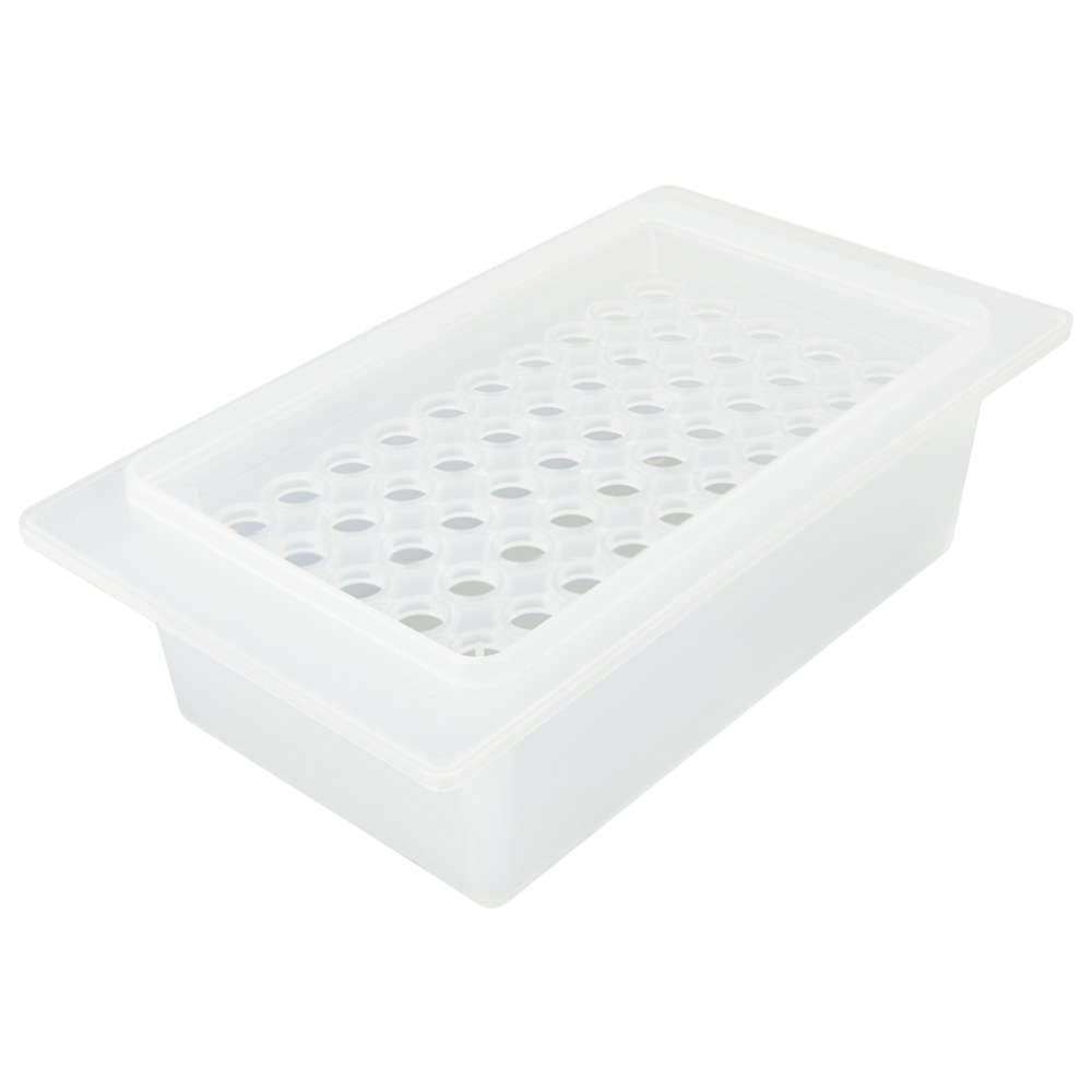 17 oz. Microcentrifuge Tube Ice Rack/Tray with 50 Places | U.S. Plastic ...